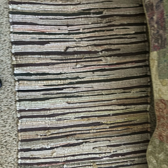 Huntington Home | Other | Brown Striped Rug | Poshmark